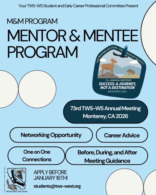 Applications for the Mentor & Mentee (M&M) Program – 2026 Annual ...